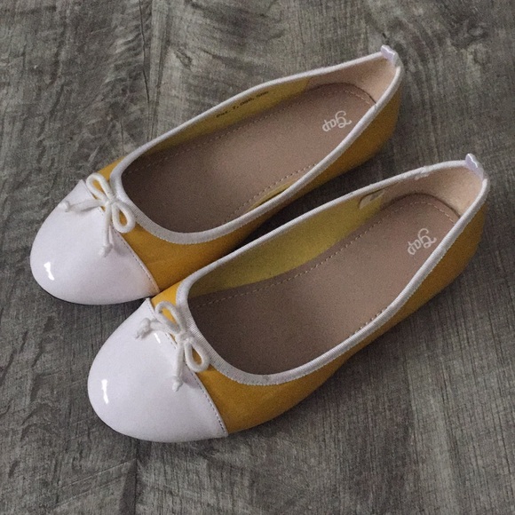 GAP | Shoes | Gap Yellow Ballet Flats | Poshmark